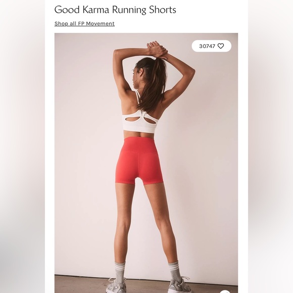 FP Movement by Free People | Shorts | Nwot Free People Good Karma Running Shorts | Poshmark